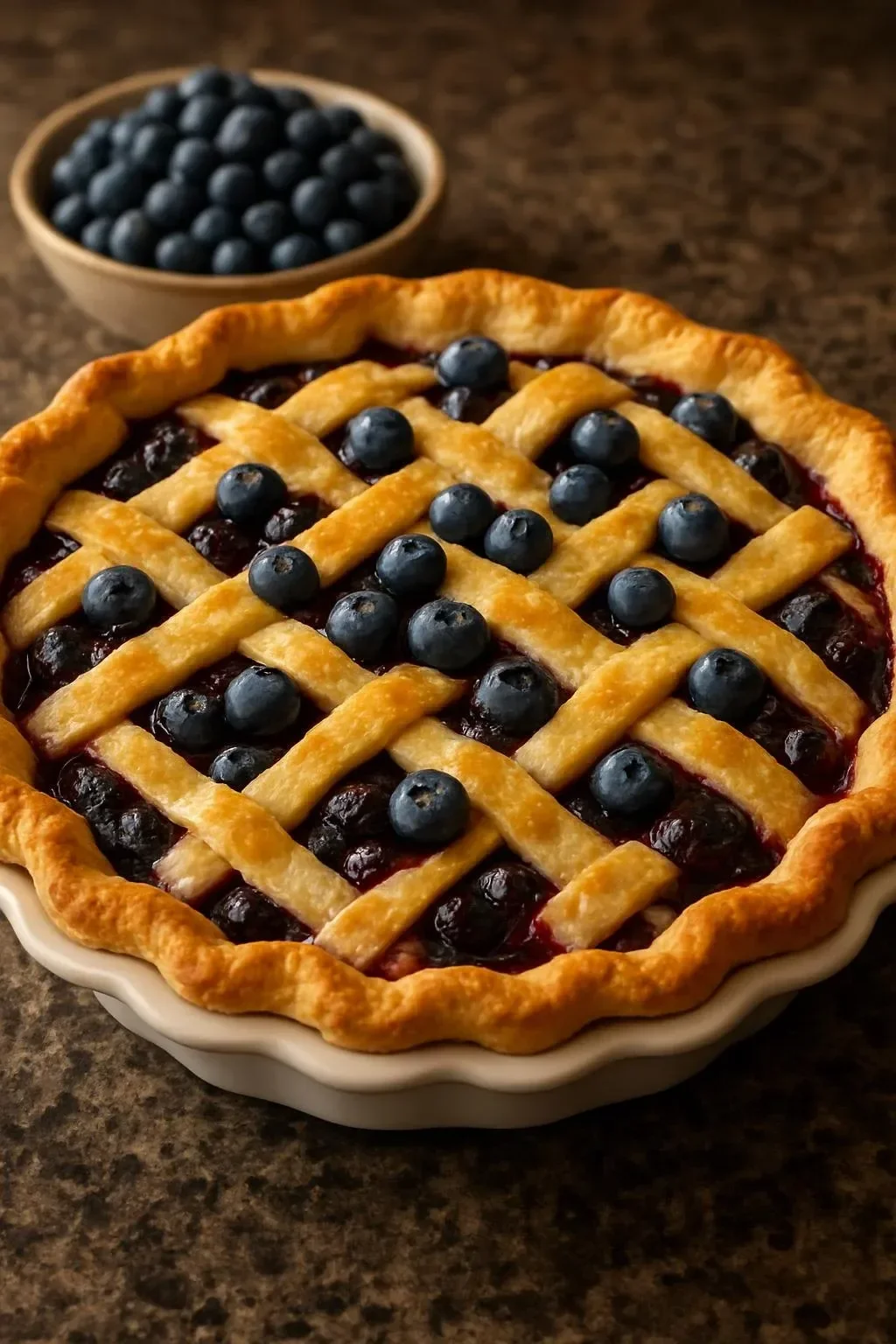 Blueberry Slab Pie Dessert