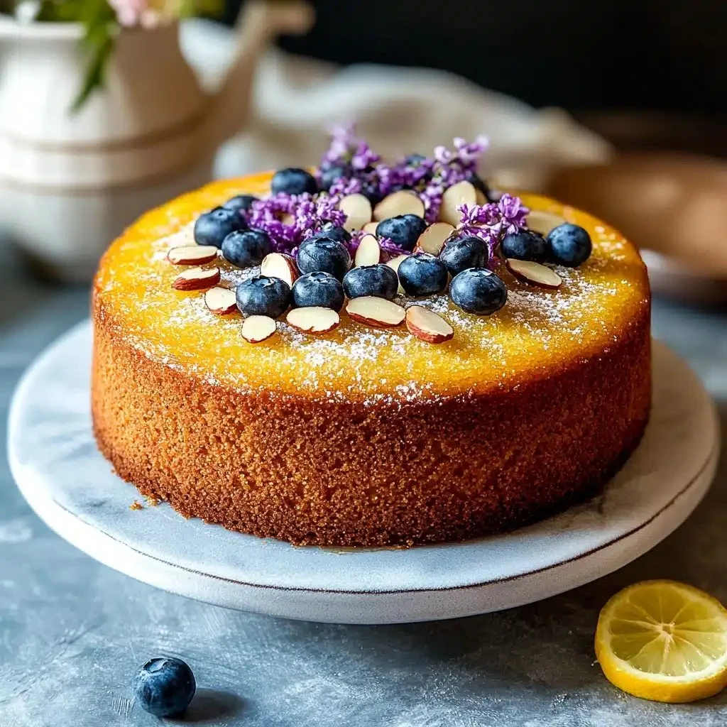 Honey Lemon Almond Flour Cake: Moist, Gluten-Free, and Naturally Sweet