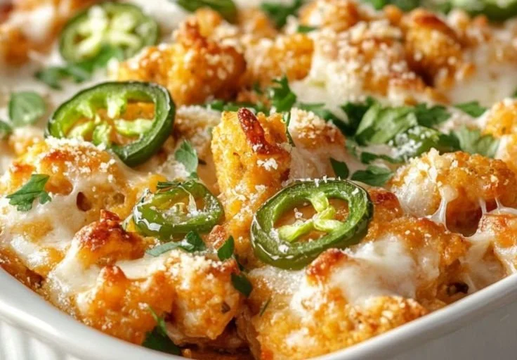 Jalapeño Chicken Popper Bake