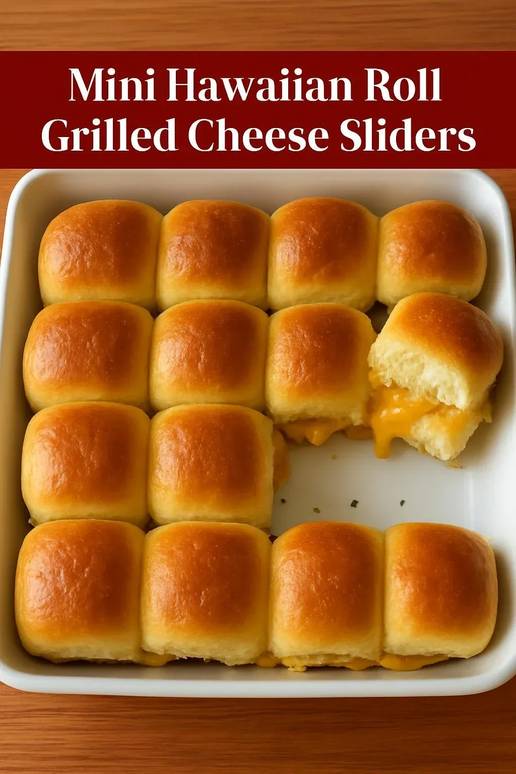 Mini Grilled Cheese Sliders