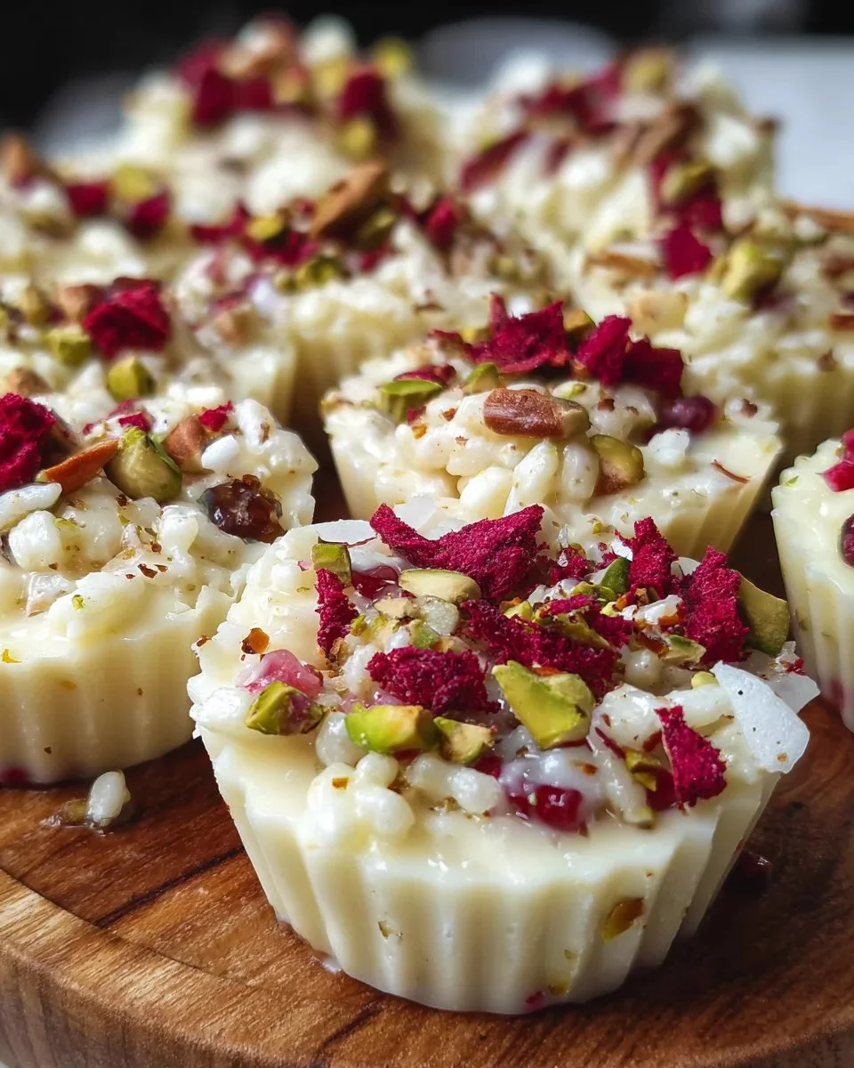 Muffin Pan White Christmas Crackles