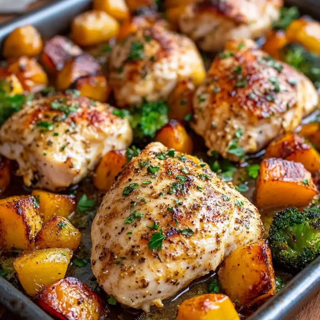 Irresistible Honey Mustard Chicken Sheet Pan Dinner (Powerfully Simple ...