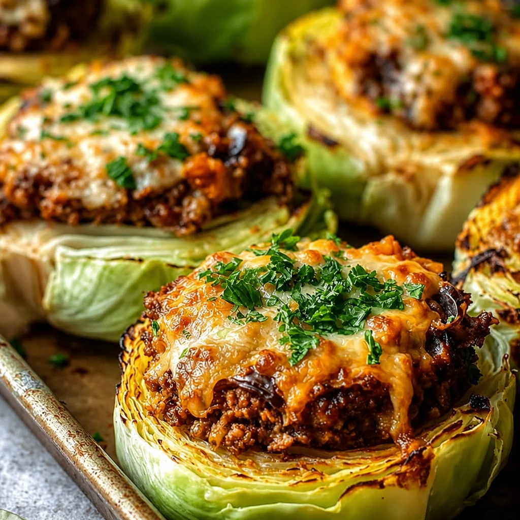 Savory Oven Baked Cabbage Burgers You'll Love to Make